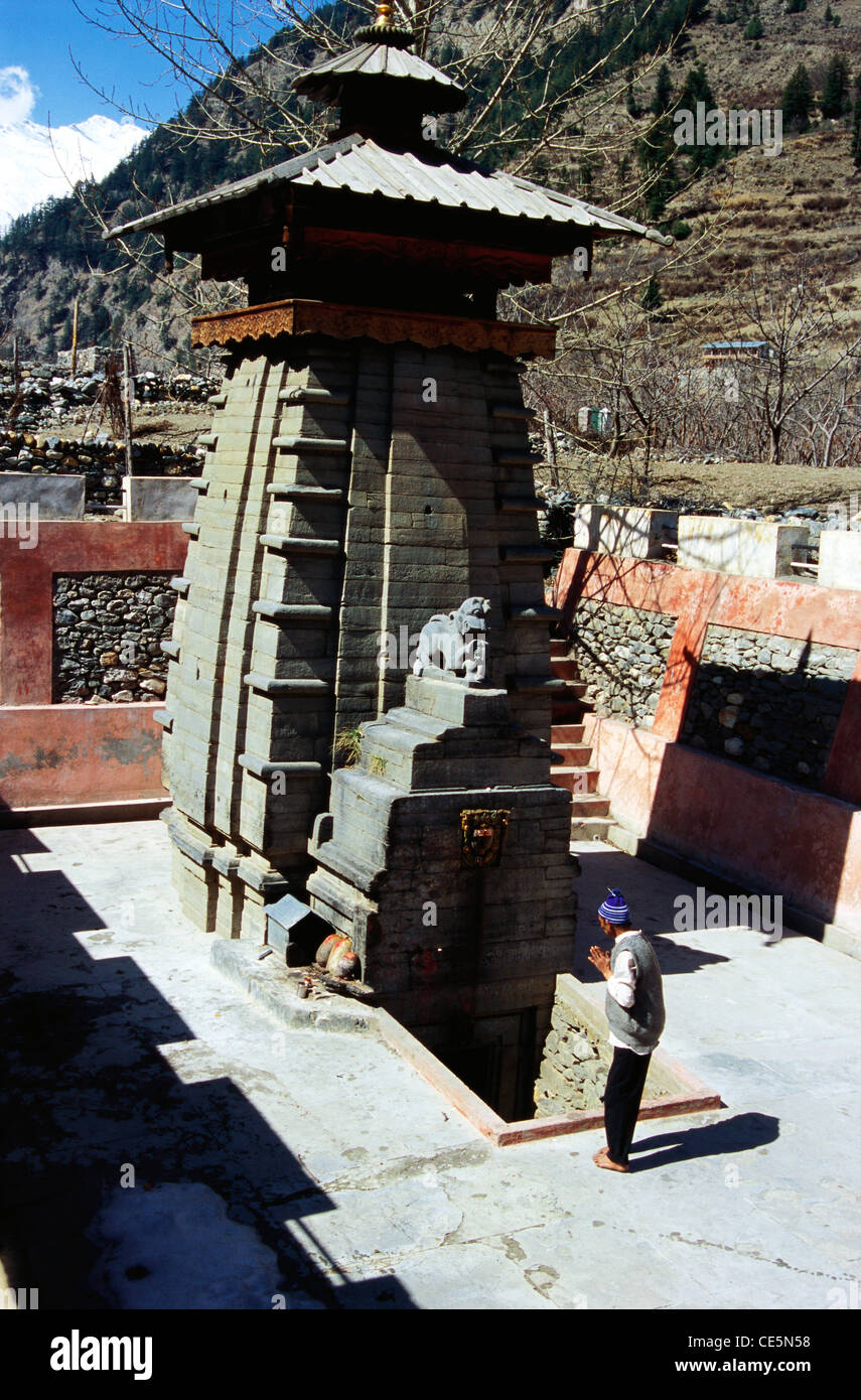 Shiva Temple ; Bageshwar ; Uttaranchal ; Uttarakhand ; India ; Asia ...