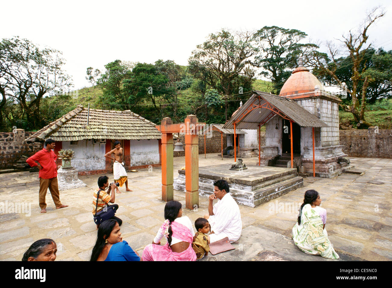 Sri Agastheshwara temple ; Tala Kaveri ; Tala Cauvery ; Talakaveri ...