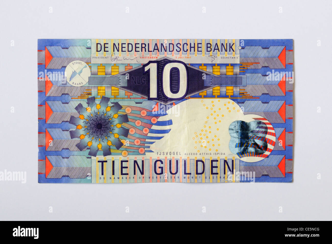 10 dutch guilders note hi-res stock photography and images - Alamy