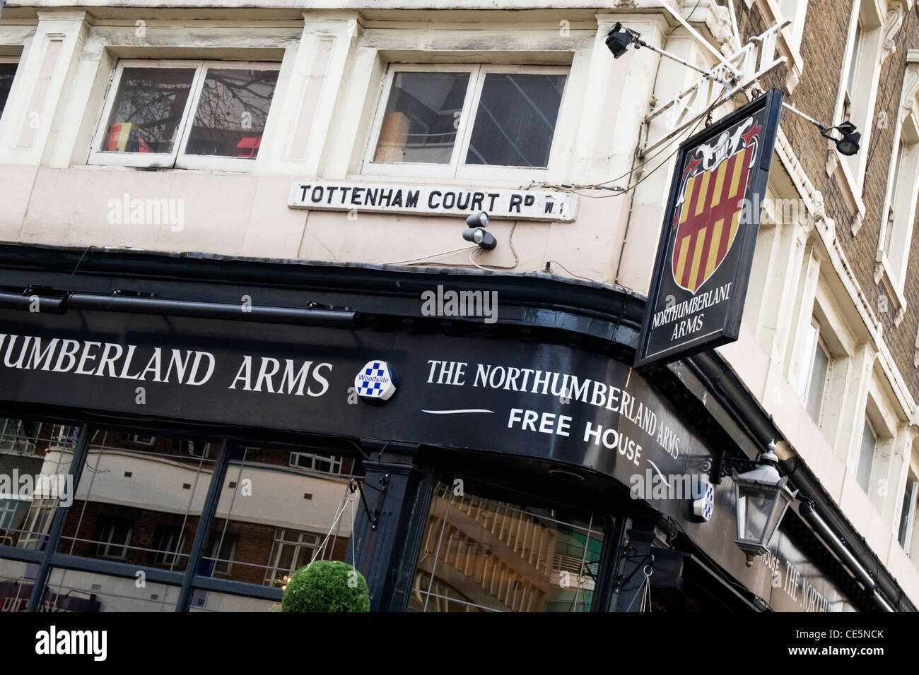 Tottenham Court Road road old sign West End W1 London The ...
