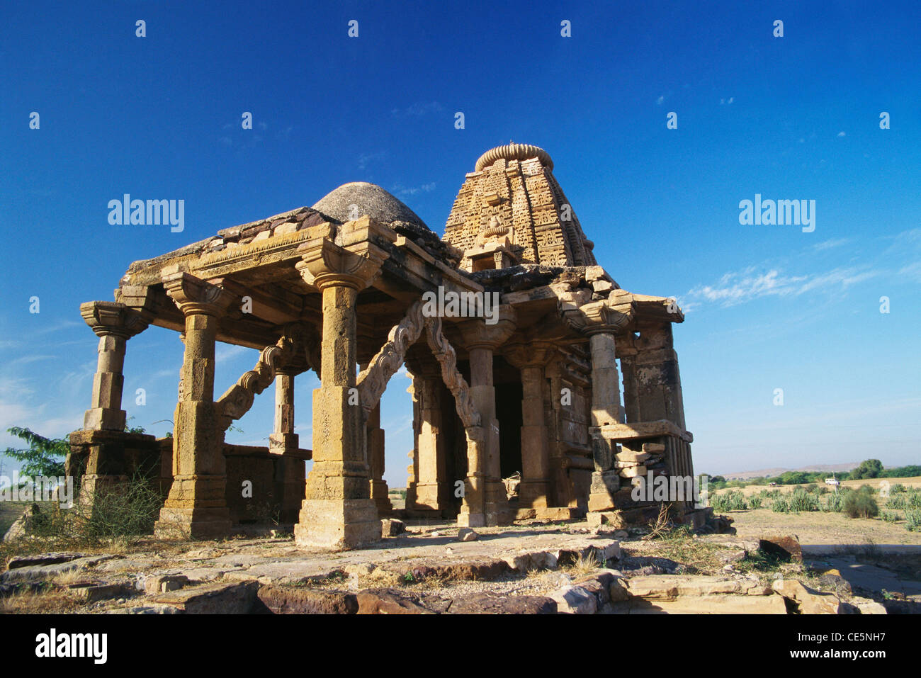 Lord Shiva Temple ; Barmer ; Jaisalmer ; Rajasthan ; India ; asia Stock ...