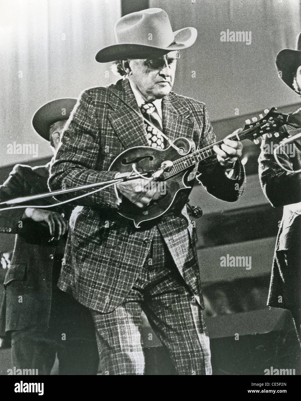 BILL MONROE (1911-1996) Promotional photo of US Bluegrass musician Stock Photo - Alamy