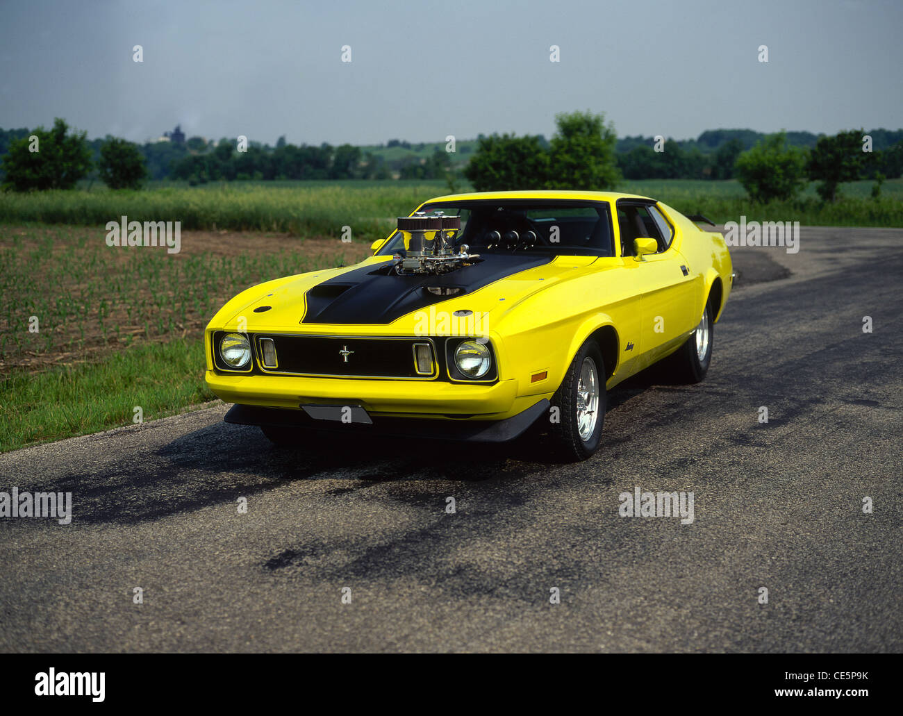 1973 mach 1 mustang hi-res stock photography and images - Alamy