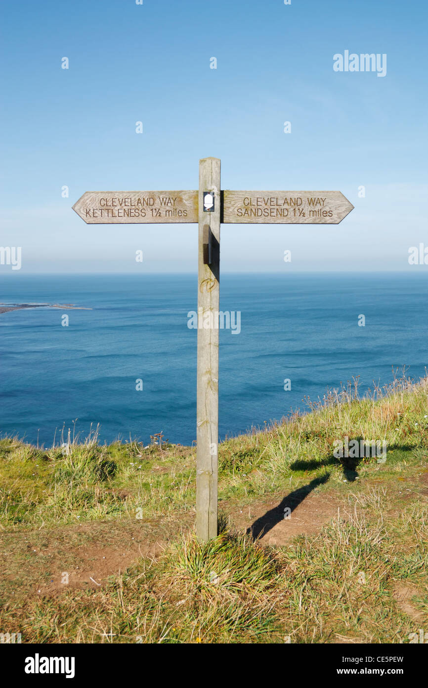 Cleveland Way Walking Whitby High Resolution Stock Photography and ...