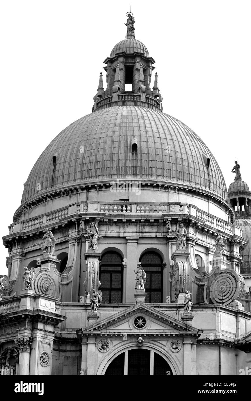 The dome of the Basilica of St Mary of Health (Santa Maria della Salute ...