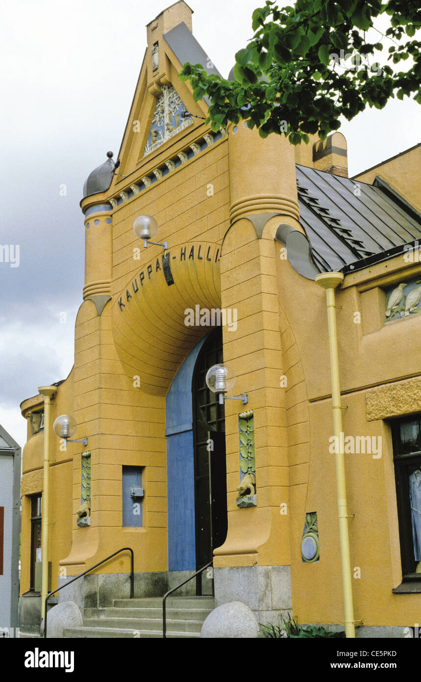 1902 Kauppahalli (market hall) in Kuopio, Finland - The building was ...