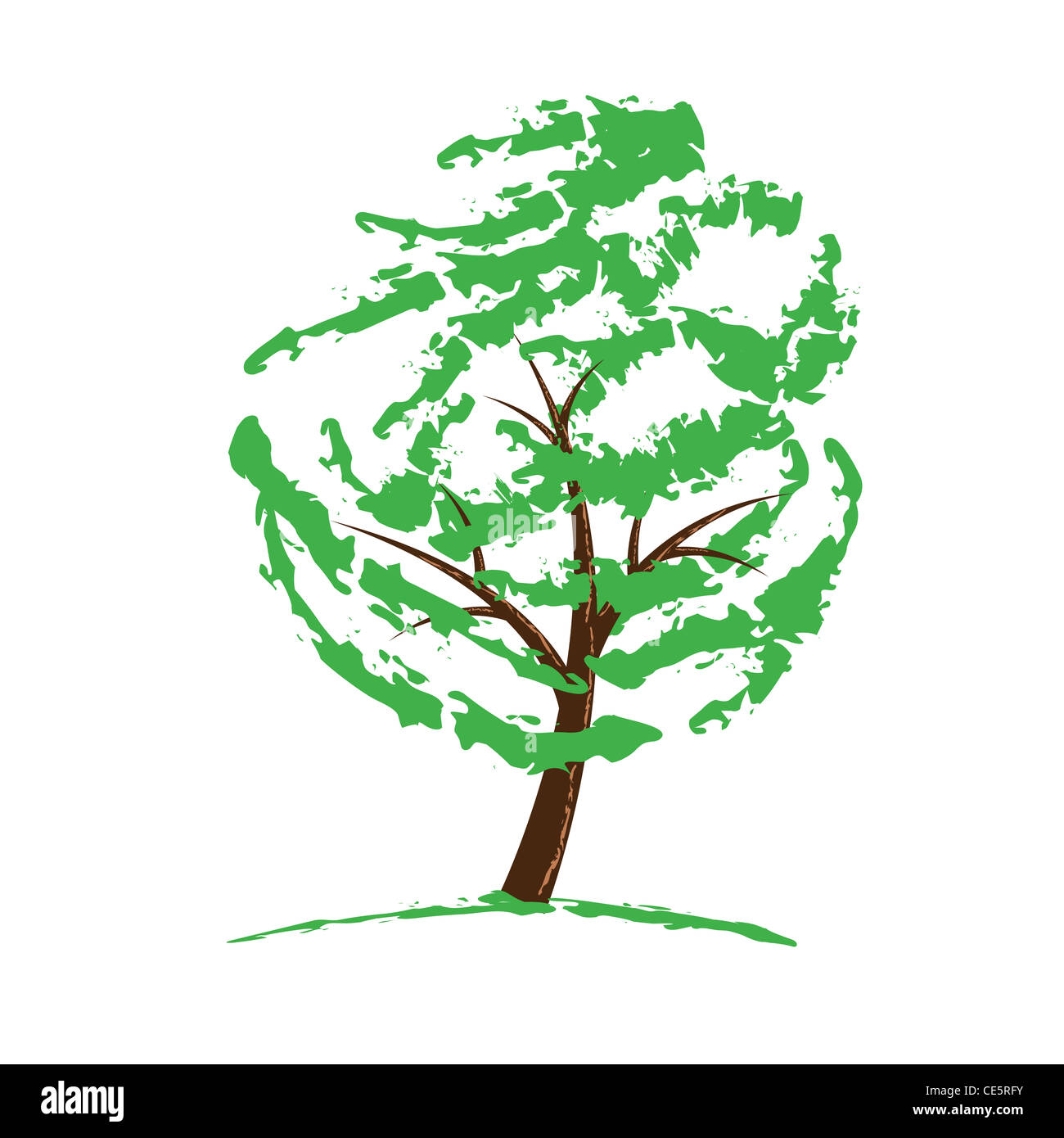 Tree drawing hi-res stock photography and images - Alamy