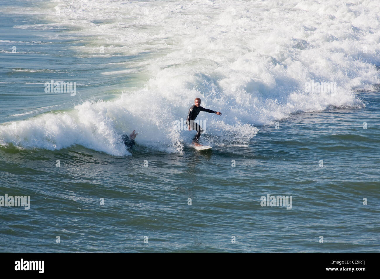 Surfing Laguna Beach Stock Photo - Alamy
