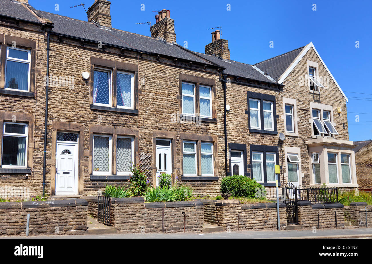 Typical english architecture,Yorkshire uk Stock Photo - Alamy