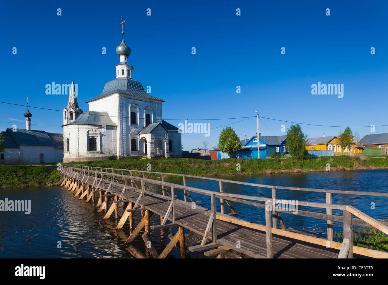 Russia, Vladimir Oblast, Golden Ring, Suzdal, Suzdal churches Stock ...