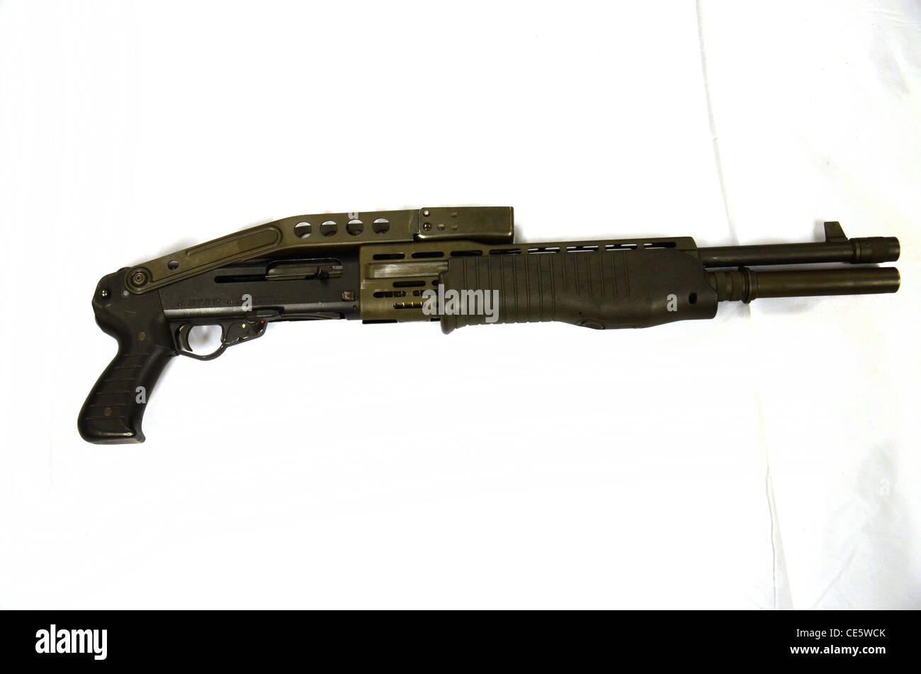 Spas Folding stock Shotgun Italy Current Stock Photo - Alamy
