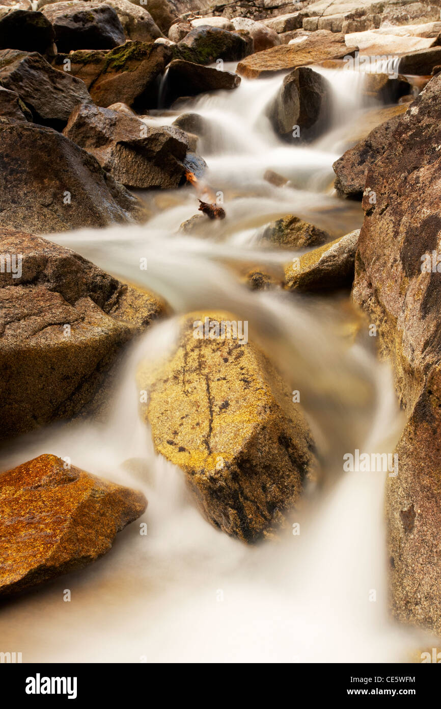 Obravsky Vodopad falls in the High Tatra mountains of Slovakia Stock ...