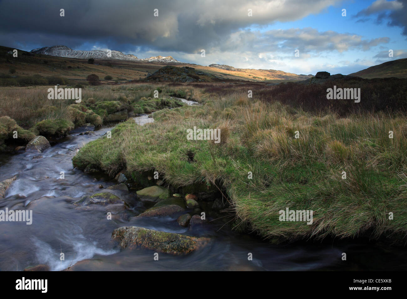 Stream, Snowdonia National Park, Wales Stock Photo - Alamy