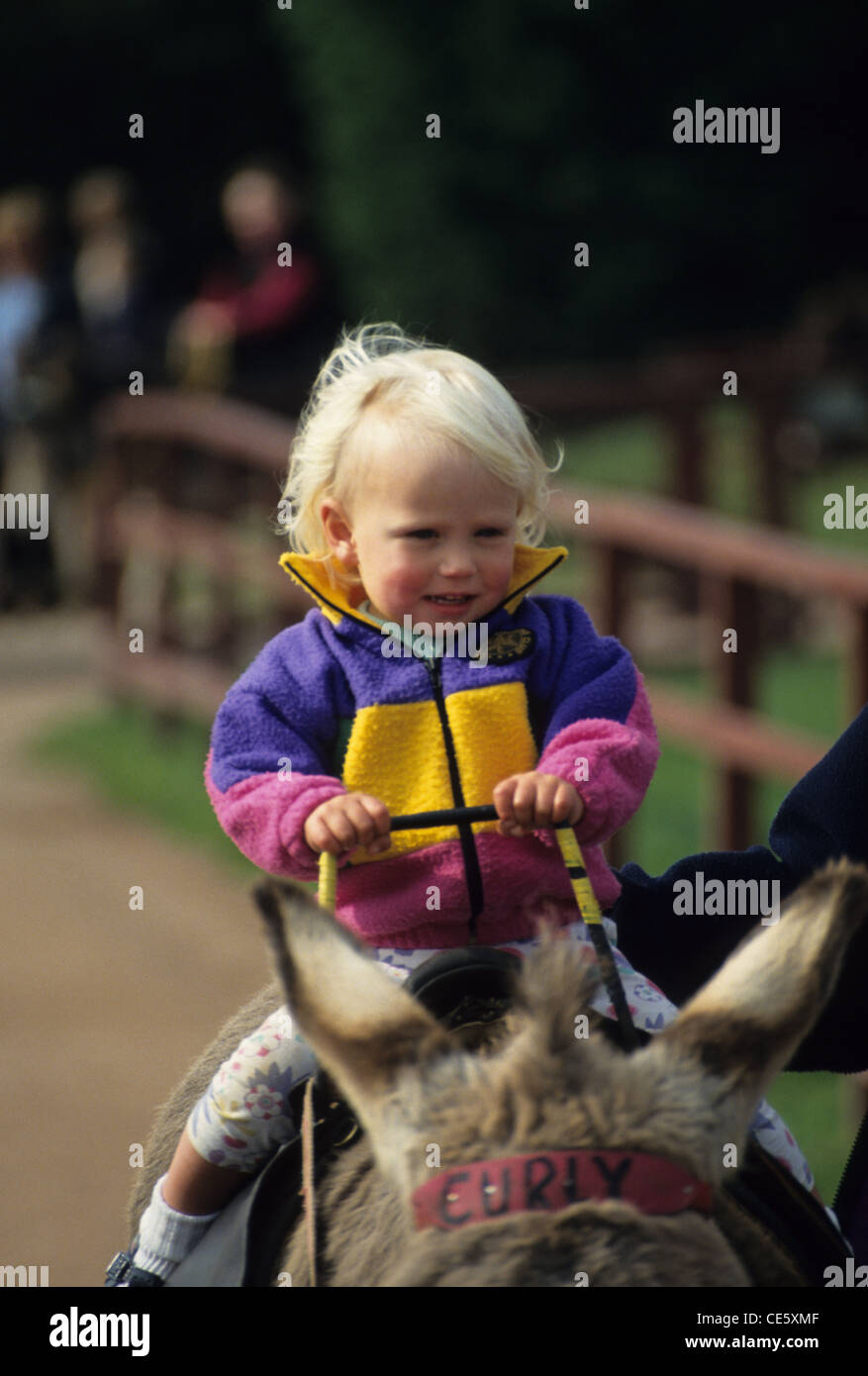 Child donkey ride hi-res stock photography and images - Alamy