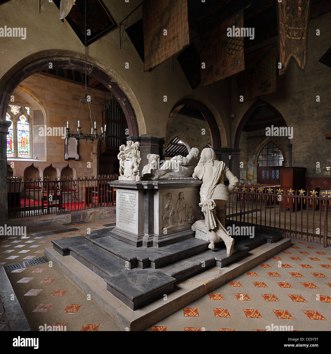 Monument to Thomas Sackville by Caius Cibber, Church of St Michael ...