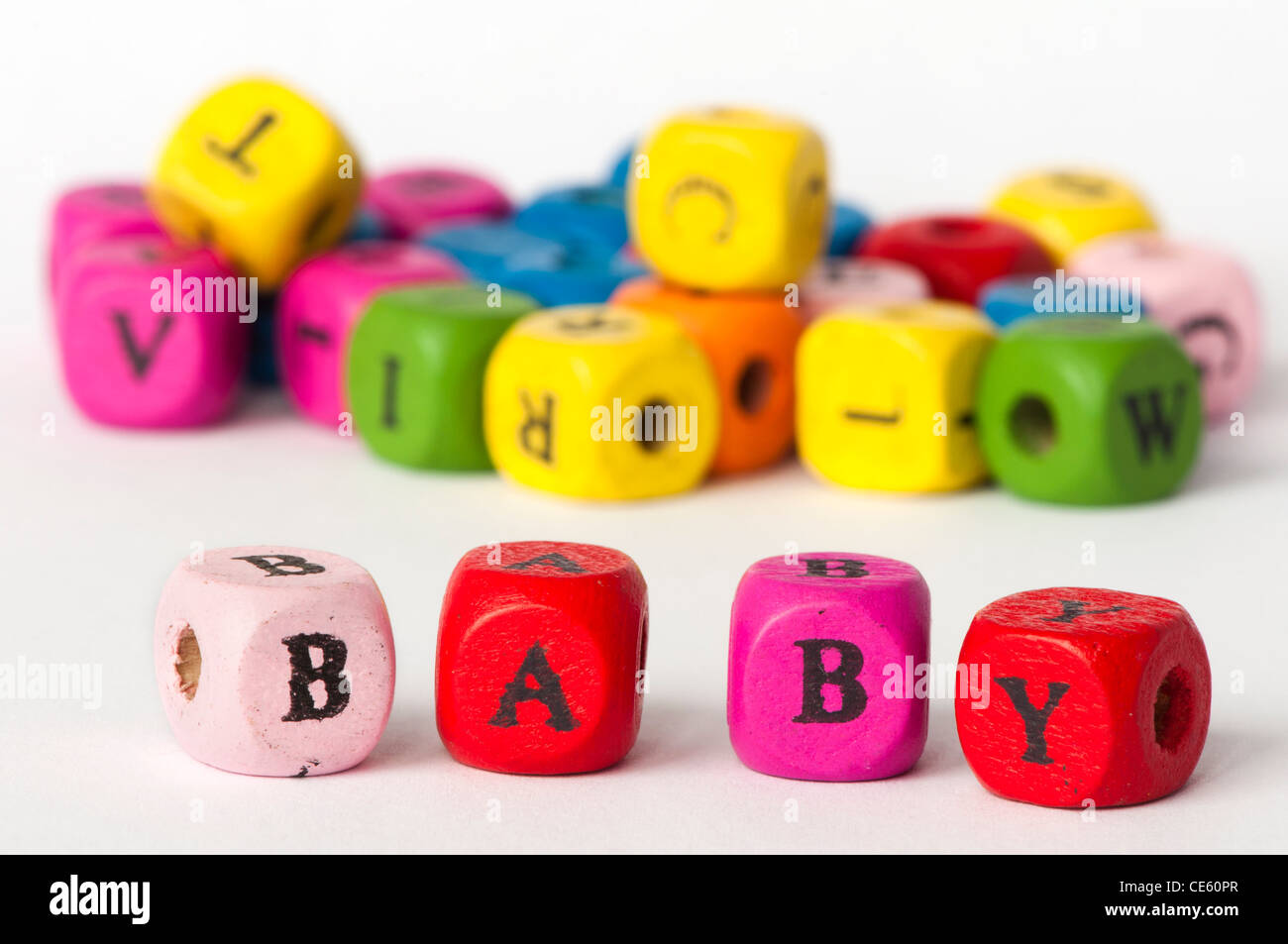 Alphabet colorful background simple hi-res stock photography and images ...