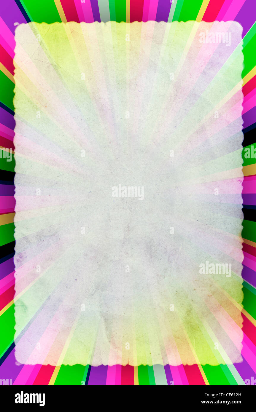 Decorative retro background paper. Style 80s bright colors Stock Photo ...