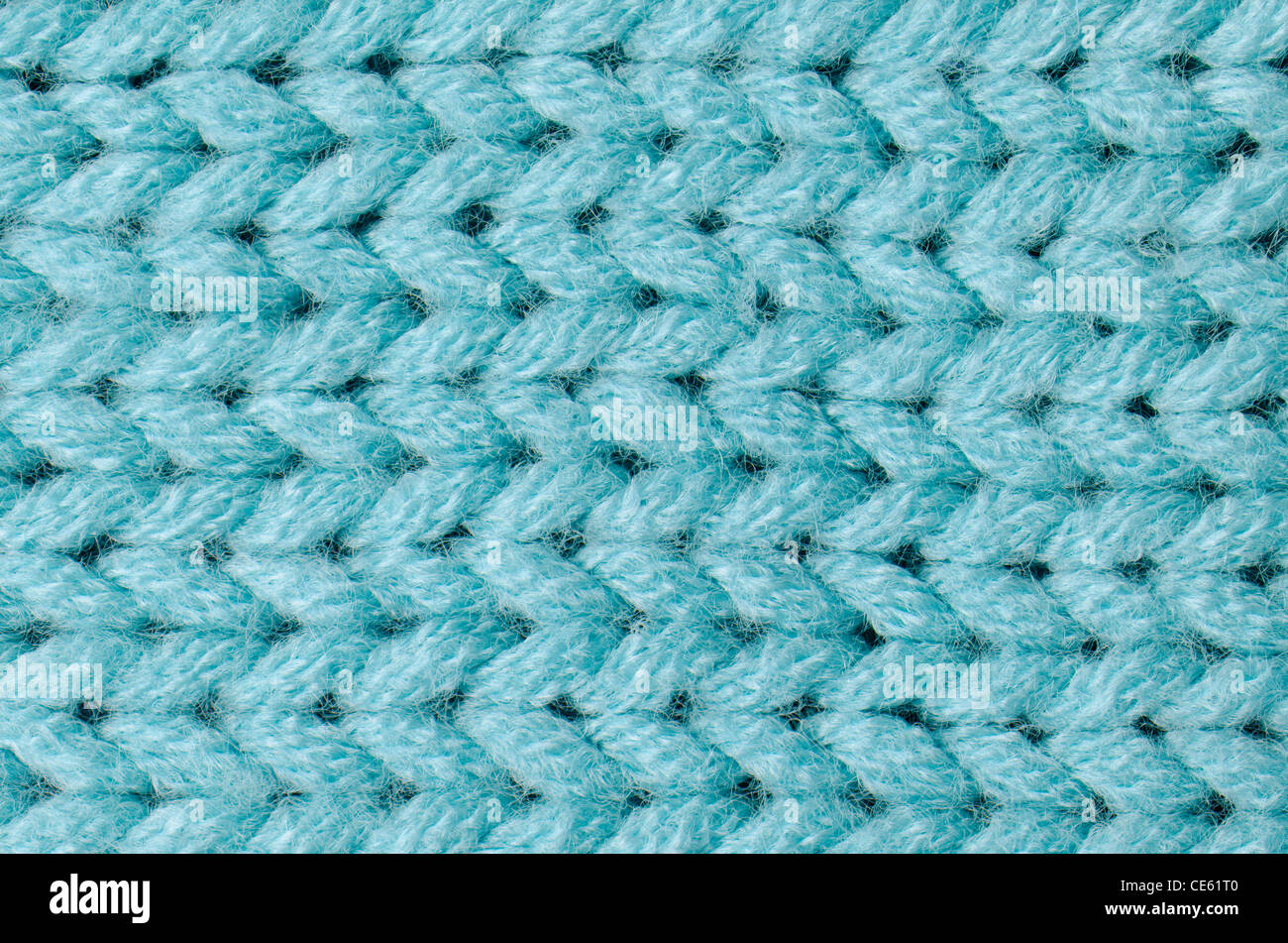 Blue knitted wool texture can use as background Stock Photo - Alamy