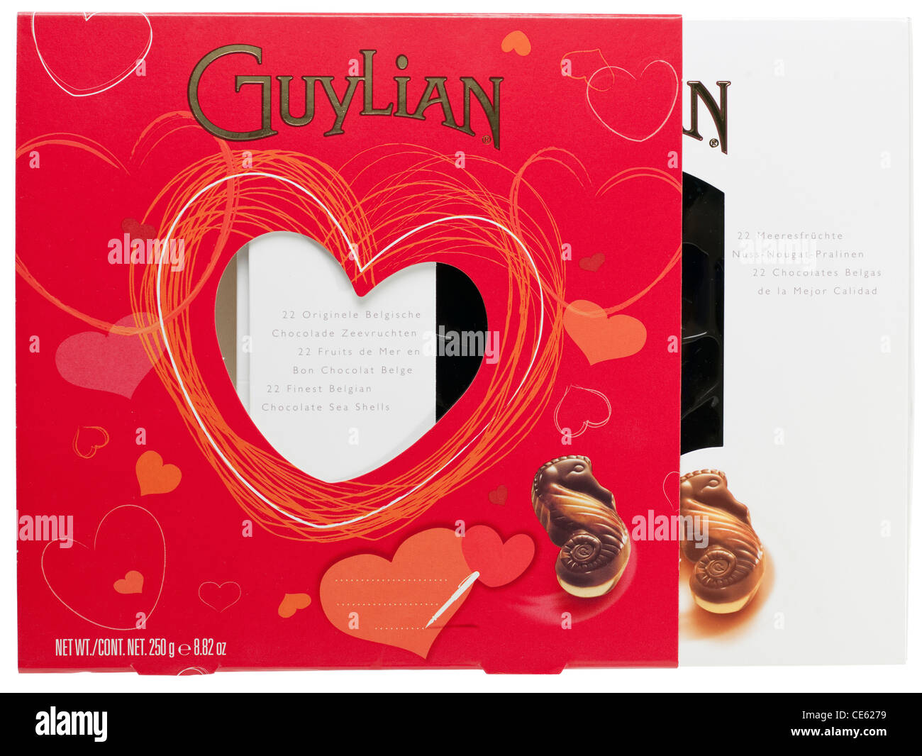Box of Guylian chocolates Stock Photo - Alamy