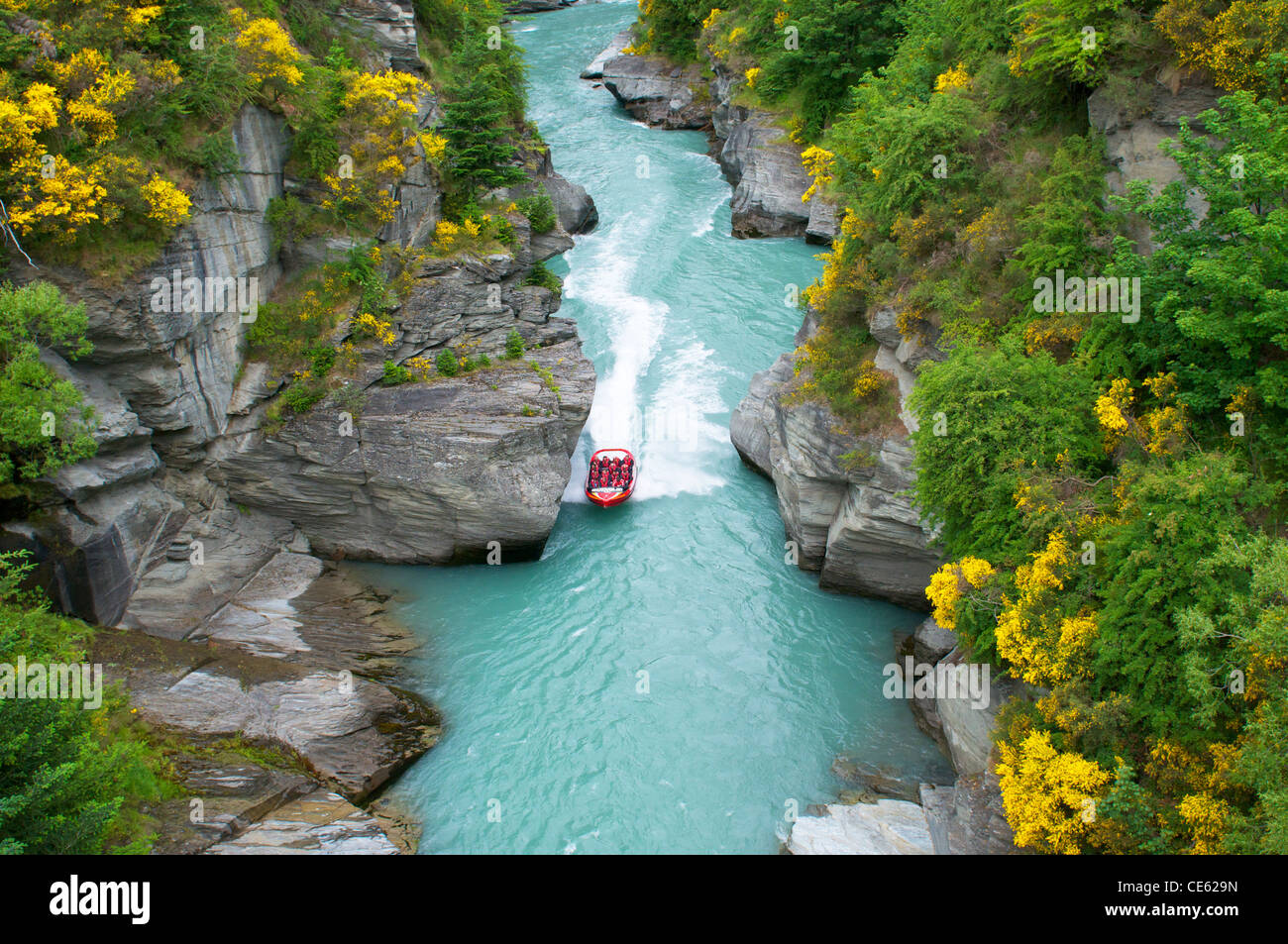 Yellow Jet Boat High Resolution Stock Photography and Images - Alamy
