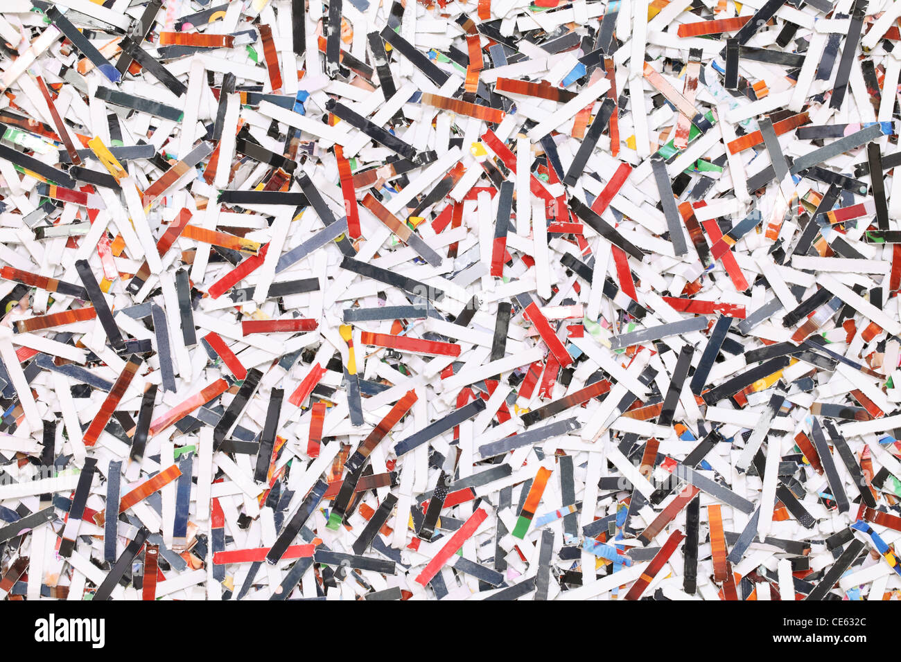 Shredded paper background Stock Photo - Alamy