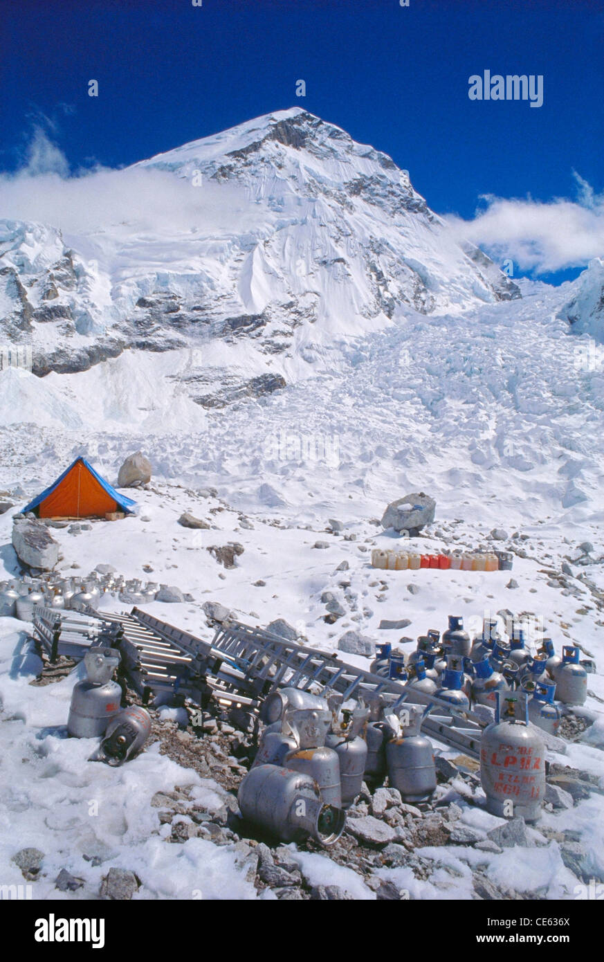 Mount Everest Base Camp Garbage