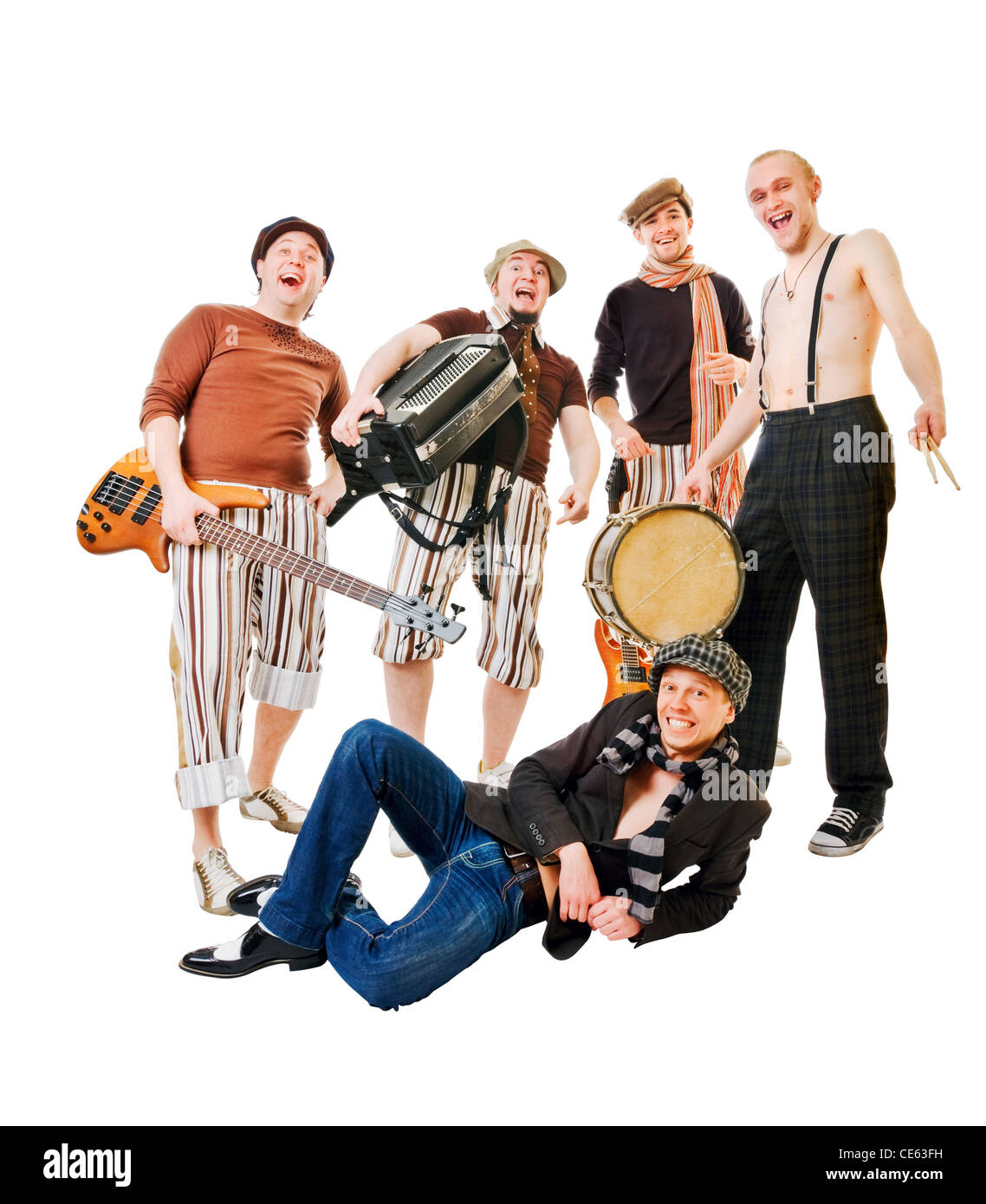 Young musicians Cut Out Stock Images & Pictures - Alamy