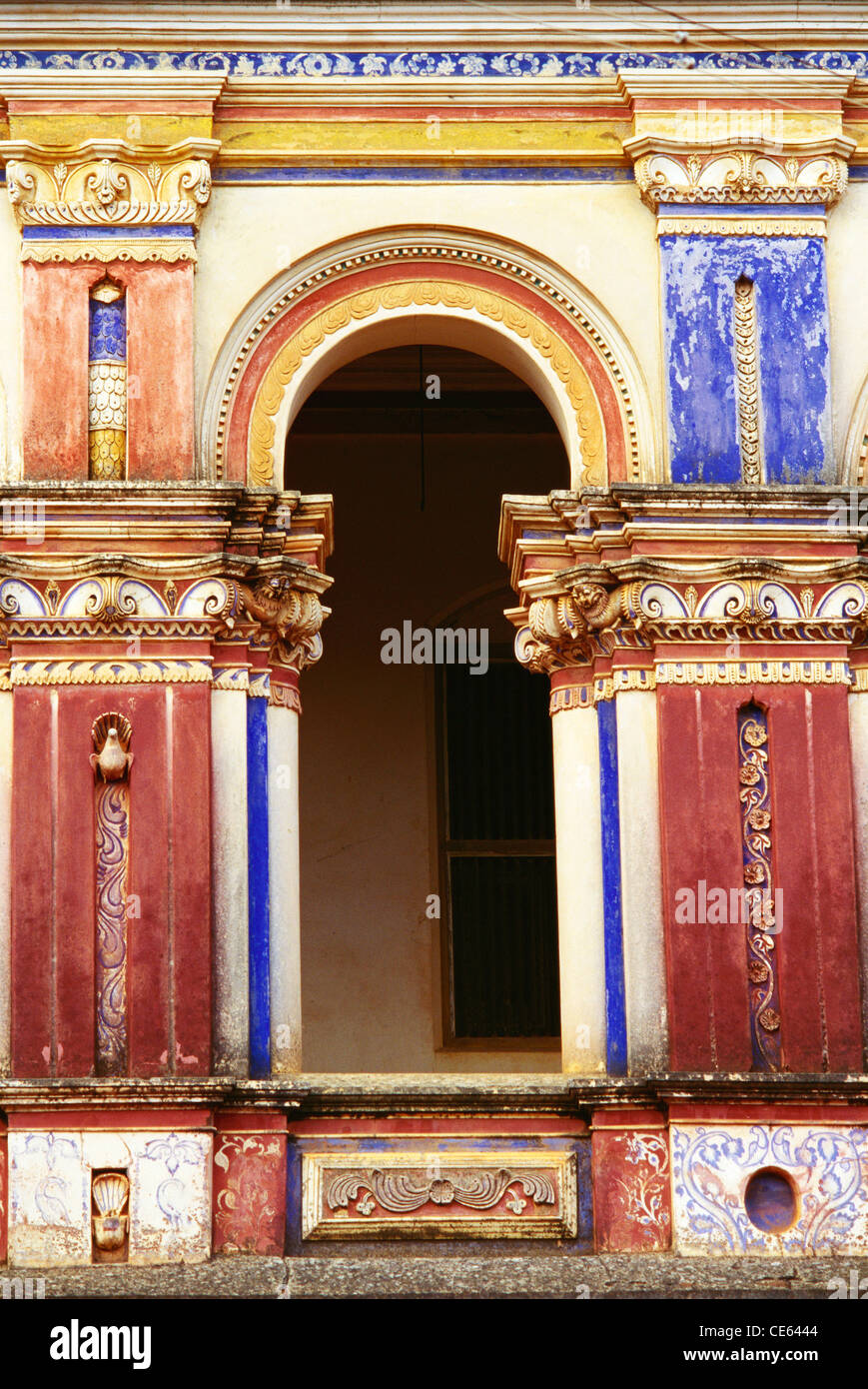 House decorative arch ; Nattukottai Chettiars ; Nagarathar ...