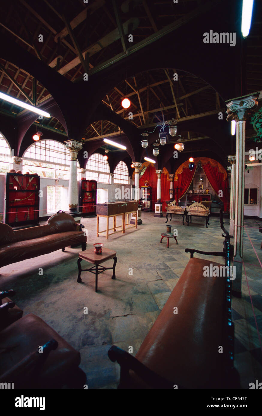 Thanjavur Palace Museum interior ; Tanjore ; Thanjavur ; Tamil Nadu ...
