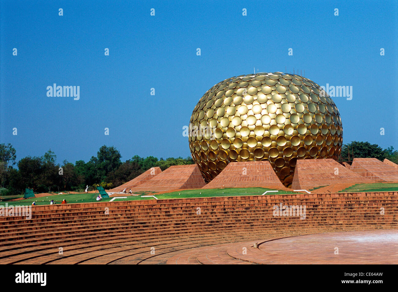 Matri mandir in auroville hi-res stock photography and images - Alamy