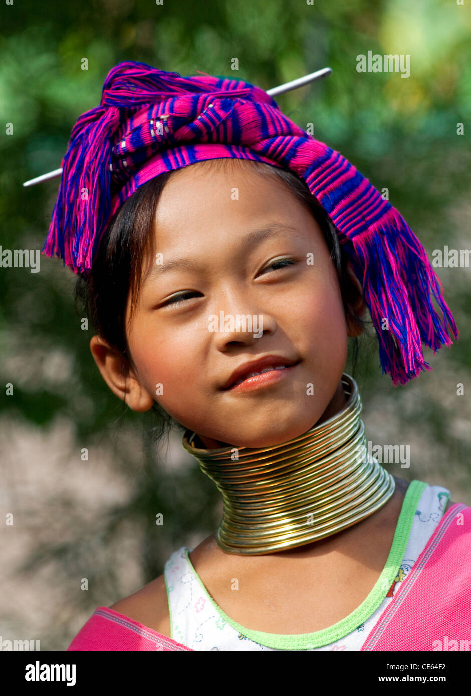 Karen tribe, thailand hi-res stock photography and images - Alamy