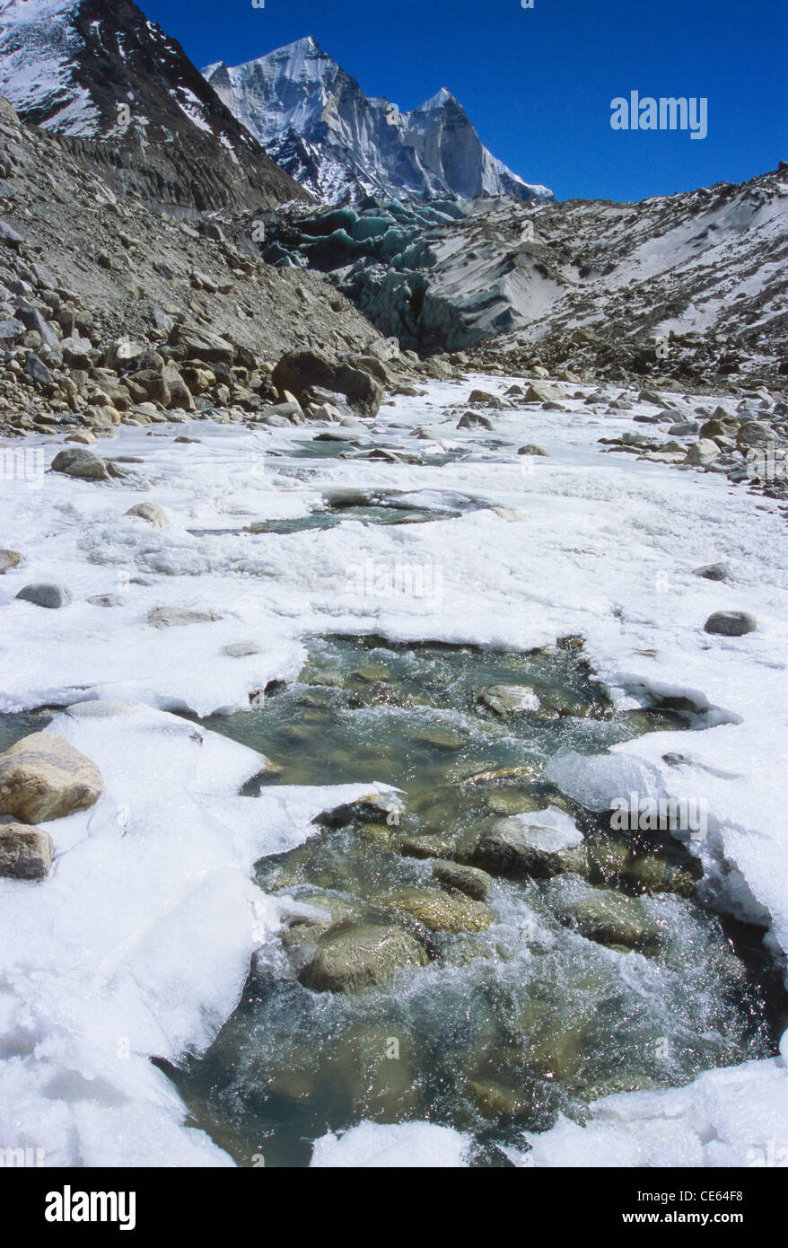 River Bhagirathi ; Gangotri ; Greater Himalayan Range ; Uttarkashi ...