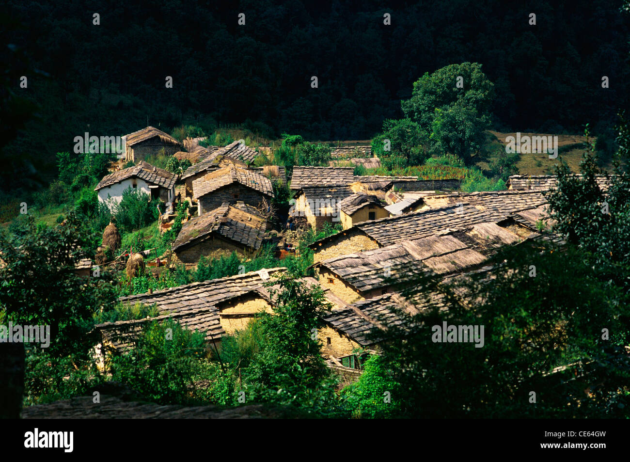 Khati village hi-res stock photography and images - Alamy