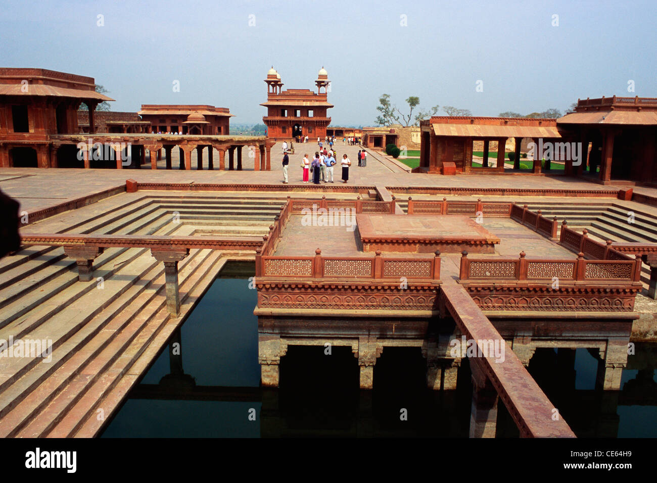 Anup Talao ; Diwan e Khas ; Fatehpur Sikri ; Agra ; Uttar Pradesh ...