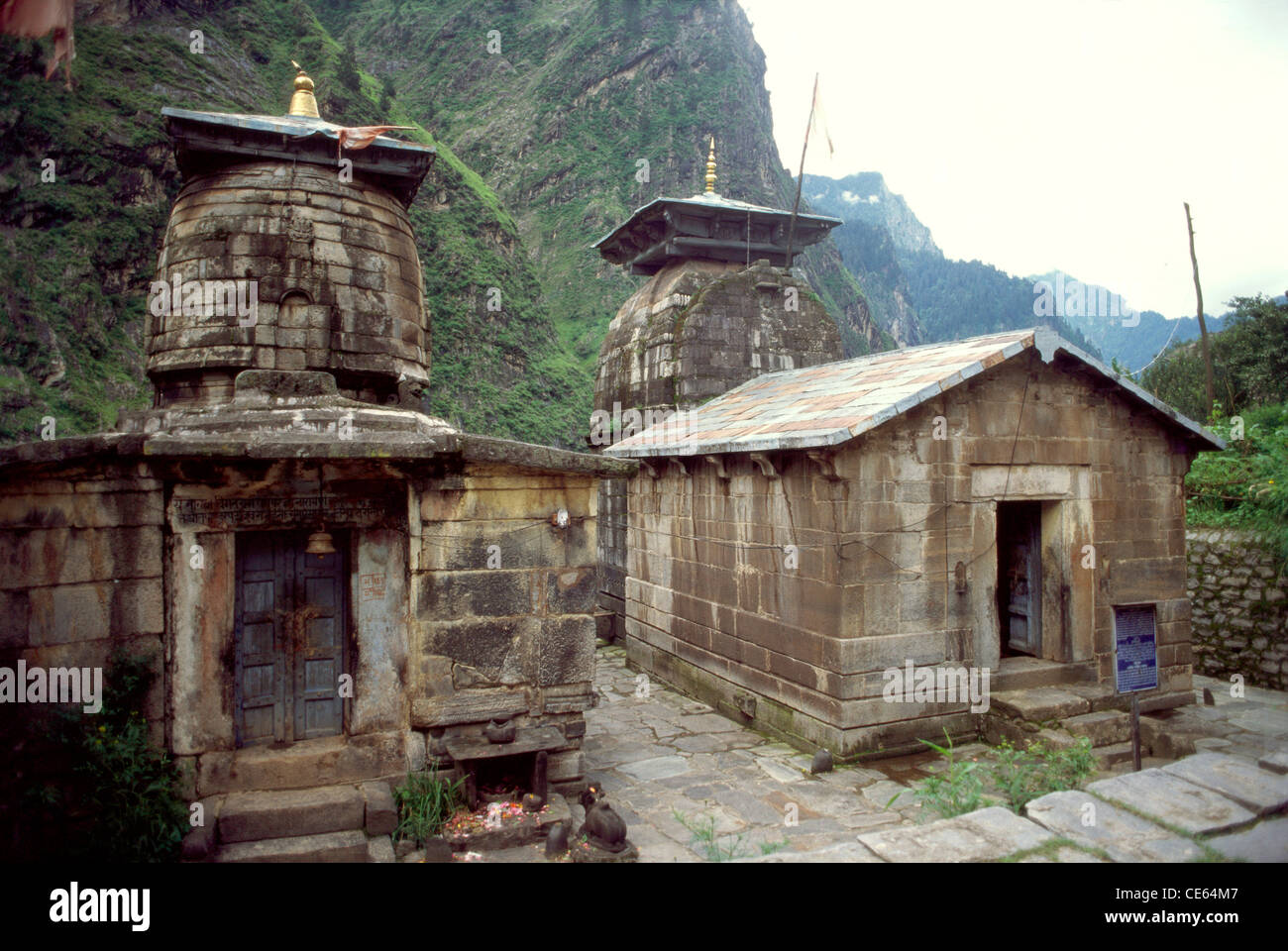 Pandukeshwar temple ; Joshimath ; Garhwal ; Uttaranchal ; Uttarakhand ...