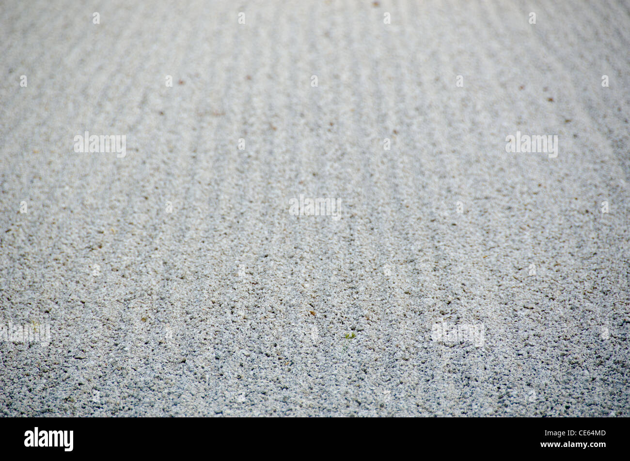 Background pattern of gravel in a japanese zen stone garden Stock Photo ...