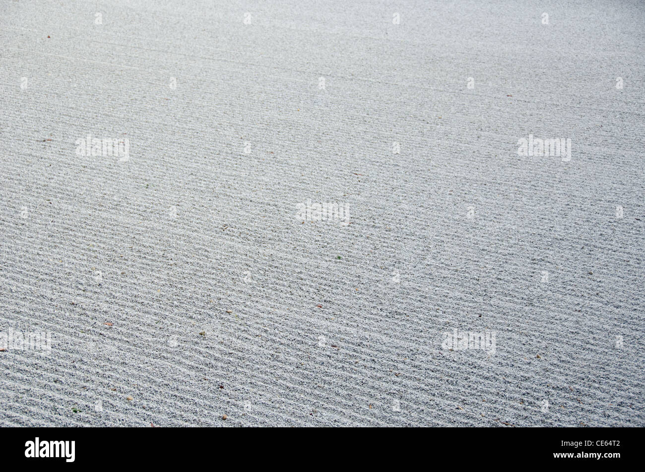 Traditional Zen Raked Gravel Garden High Resolution Stock Photography ...