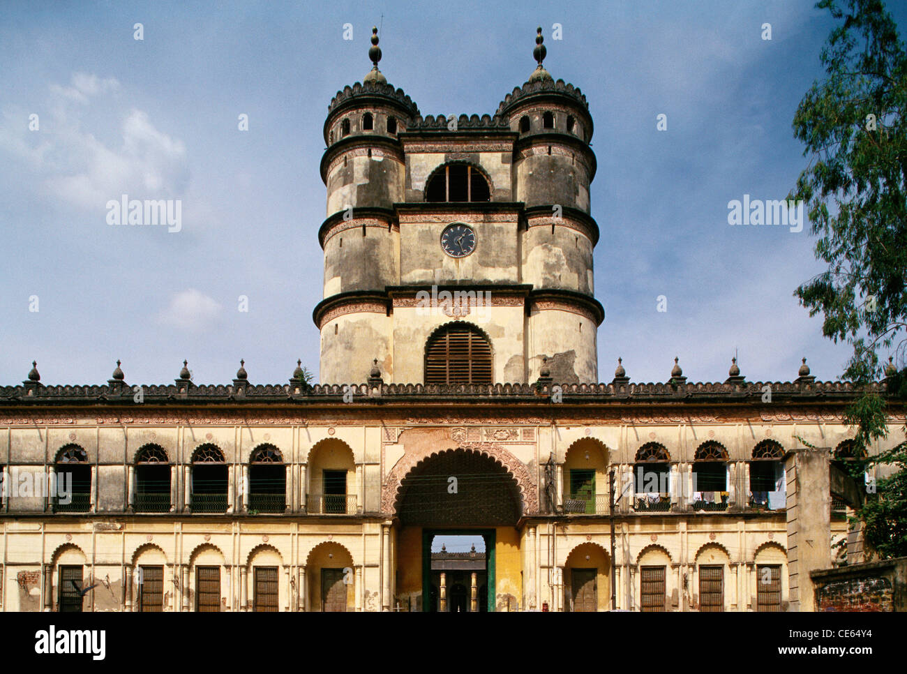 Hooghly Imambara and Mosque ; Clock Tower ; Hooghly ; Hugli Chuchura ...