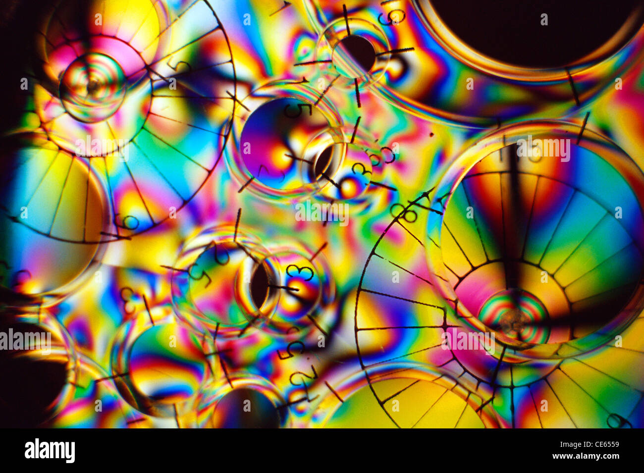 colorful abstract ; colourful abstracts ; Color optical pattern glass ...