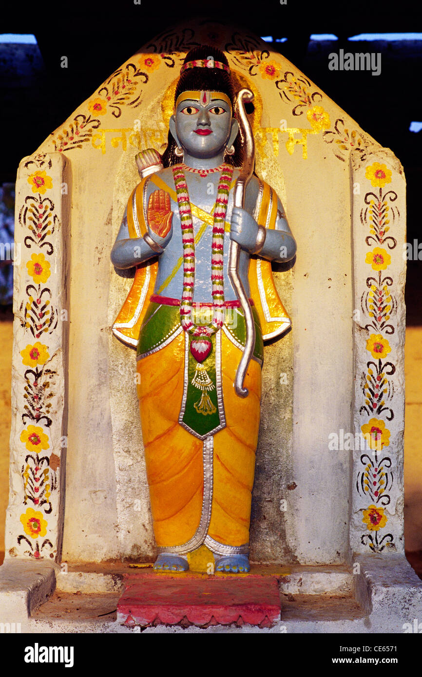Lord Rama statue in Chitrakoot Uttar Pradesh India Stock Photo - Alamy