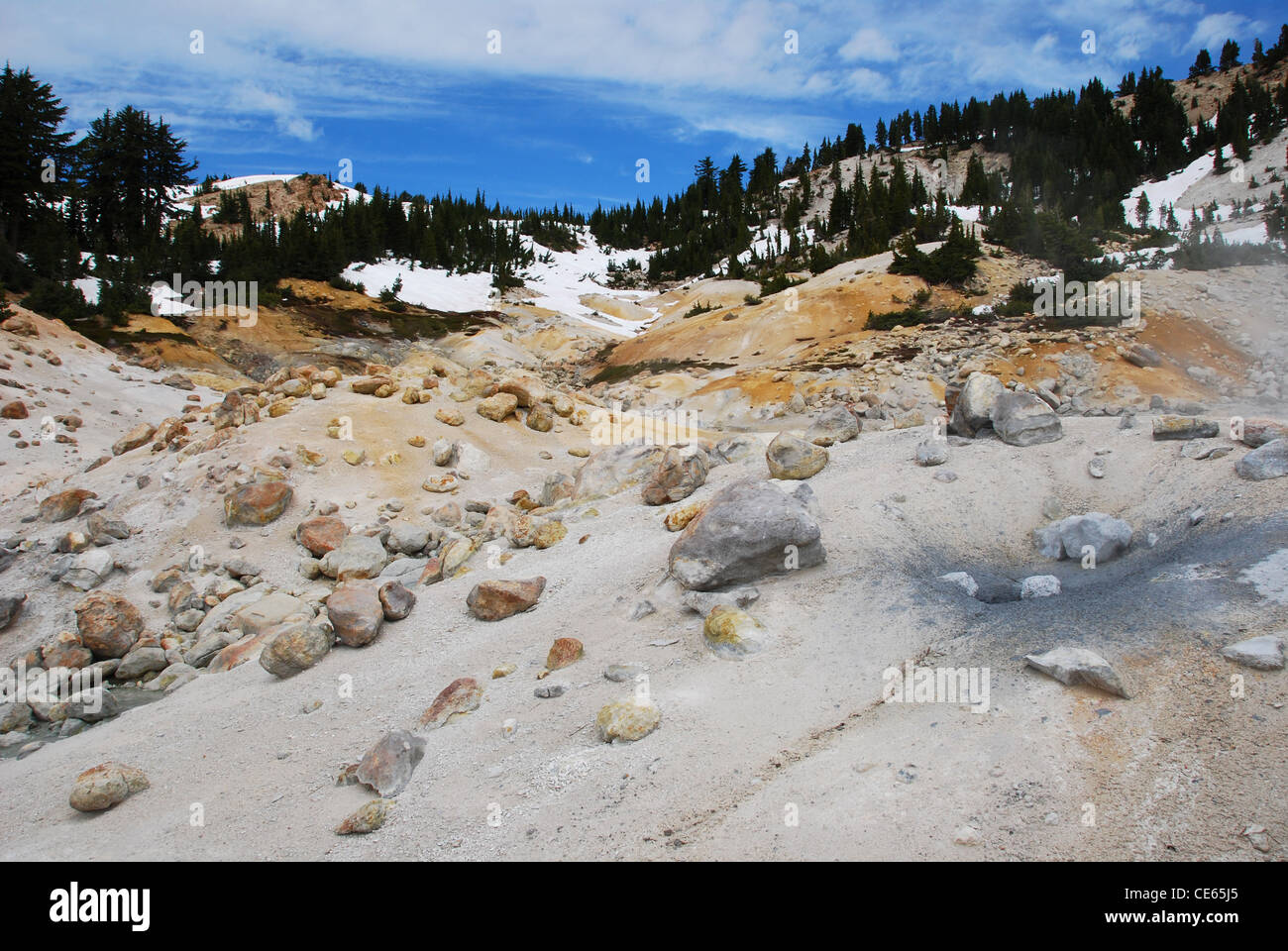 Bumpass Hell Trail High Resolution Stock Photography and Images - Alamy