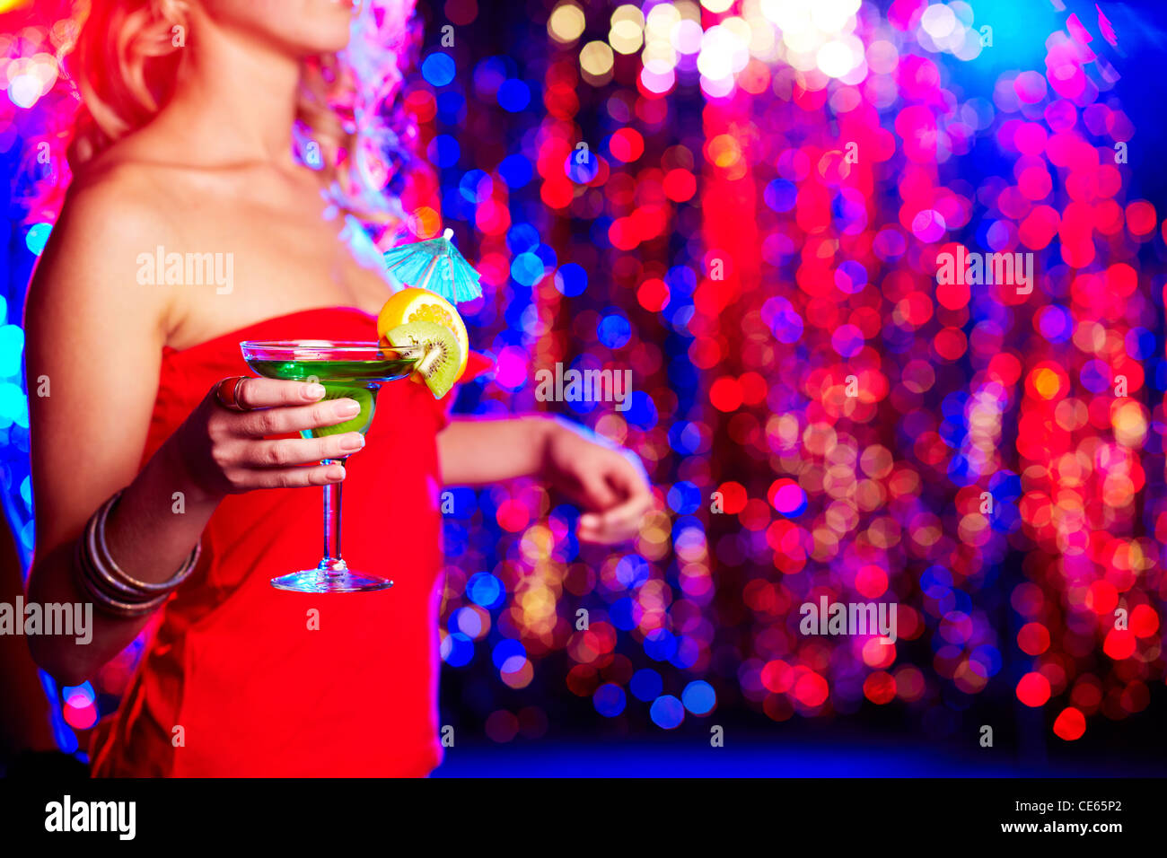 Clubber single girl hi-res stock photography and images - Alamy