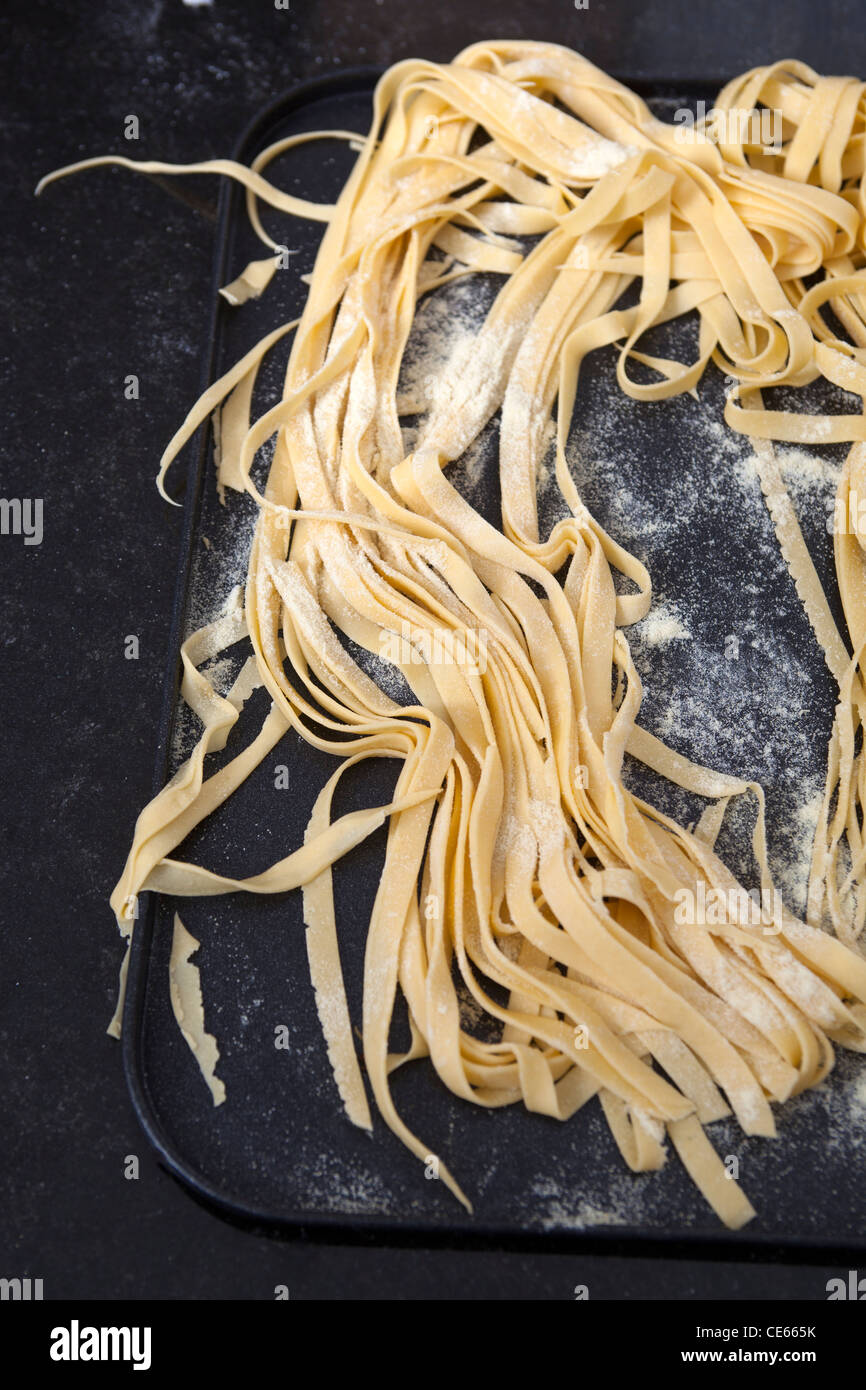 Freshly Made Pasta Stock Photo - Alamy