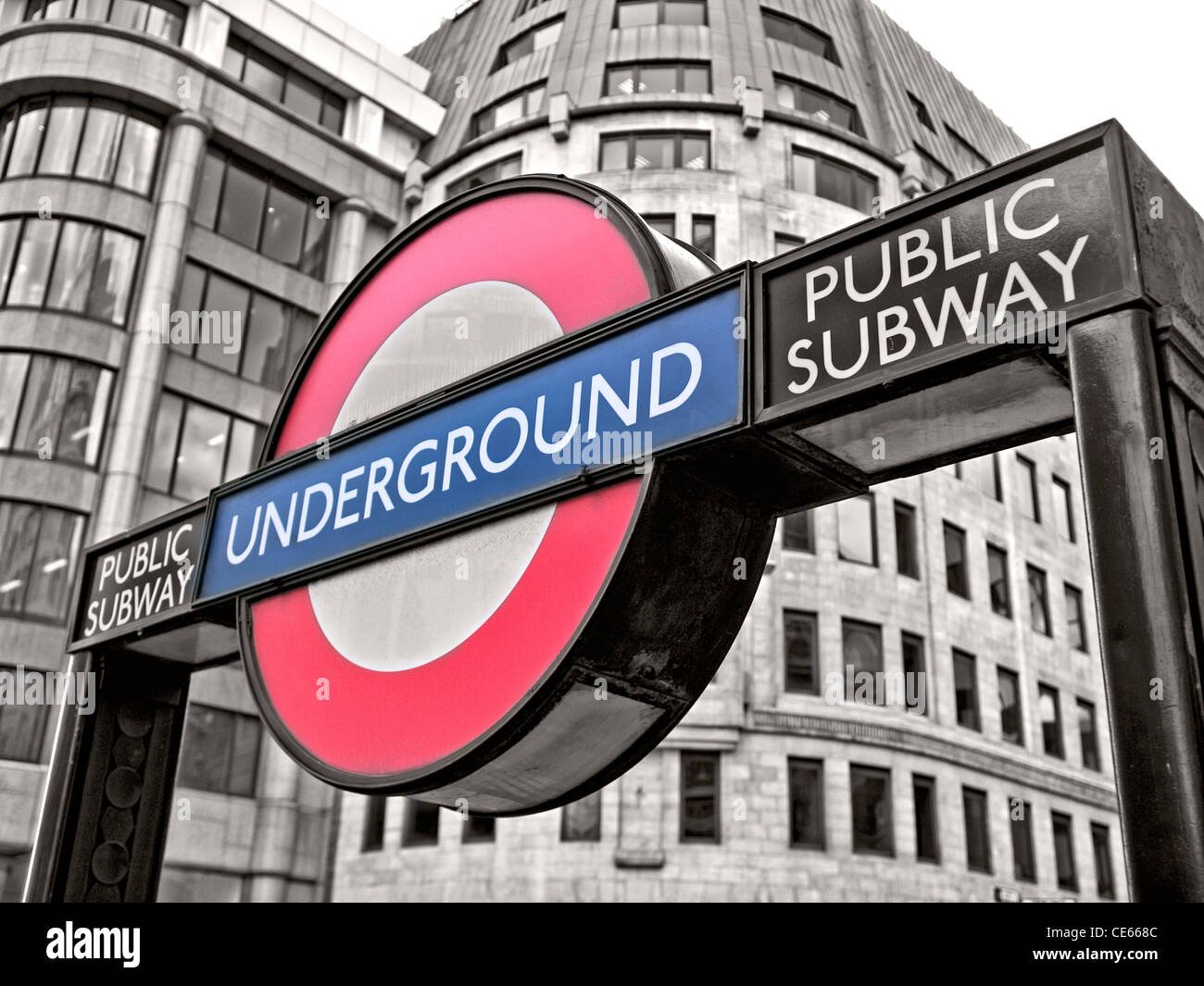 London Underground sign in London Stock Photo - Alamy