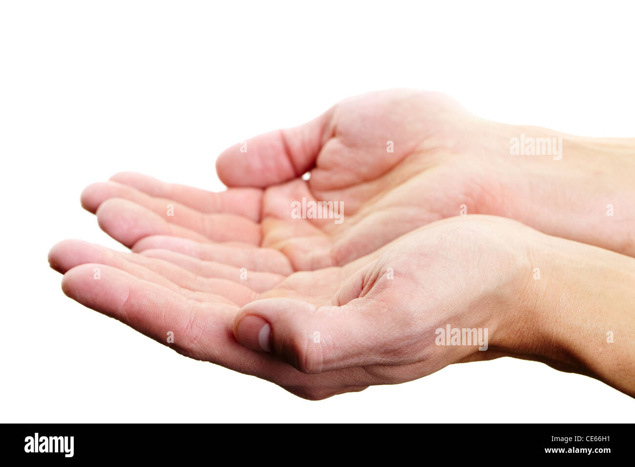 Human palms hi-res stock photography and images - Alamy
