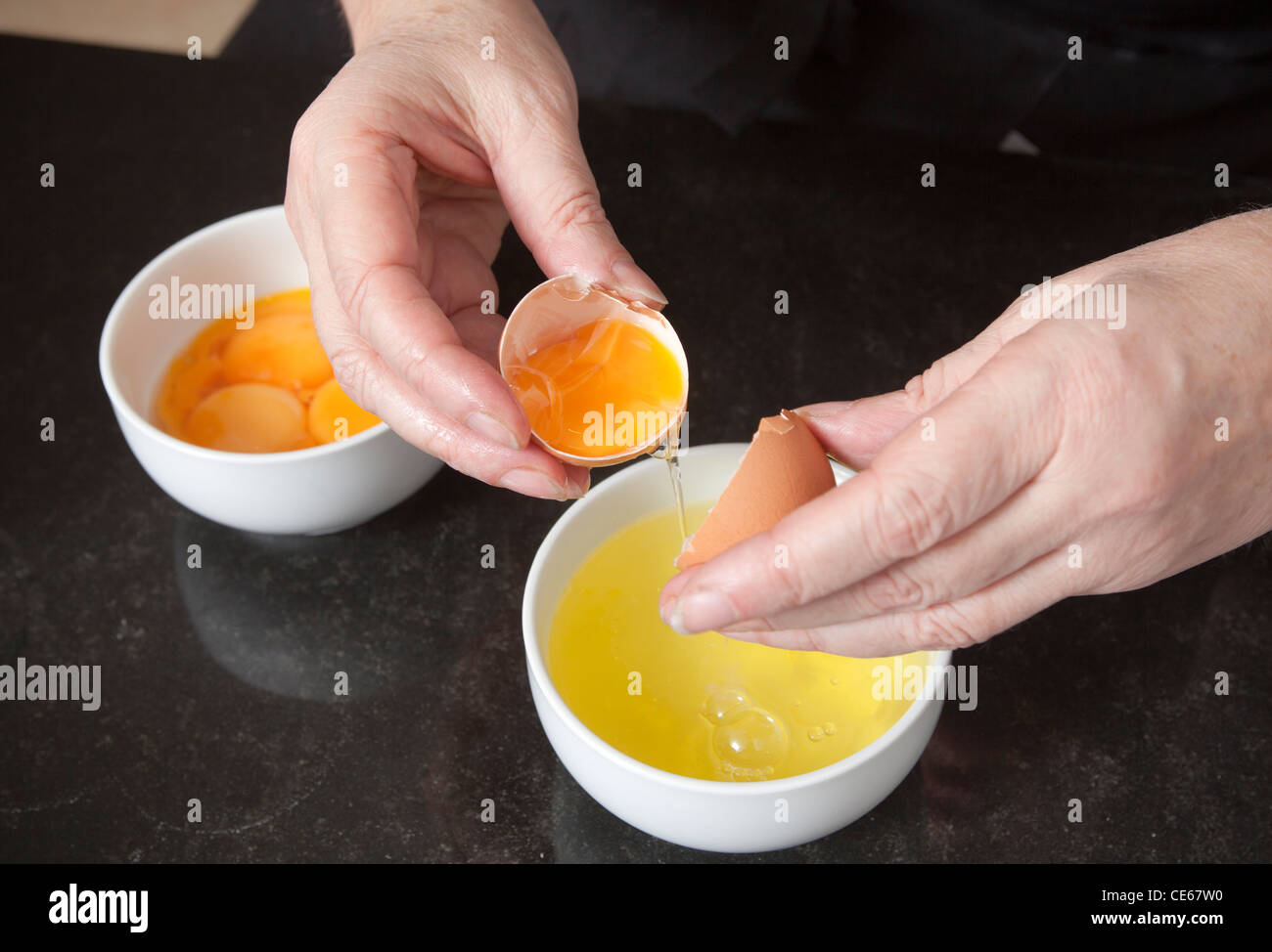 Separating Eggs High Resolution Stock Photography and Images - Alamy