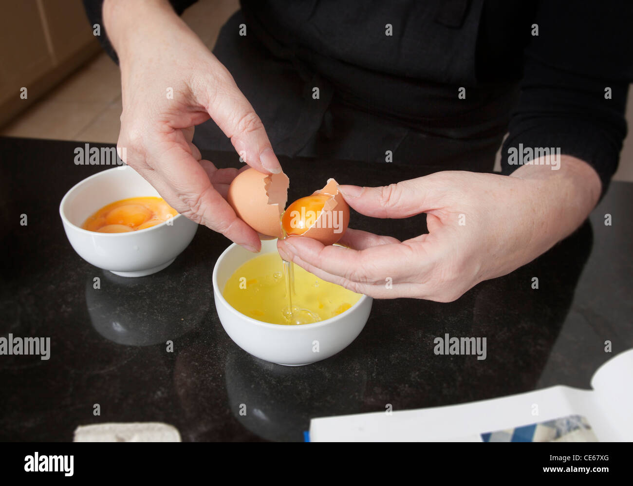 Separating Eggs High Resolution Stock Photography and Images - Alamy
