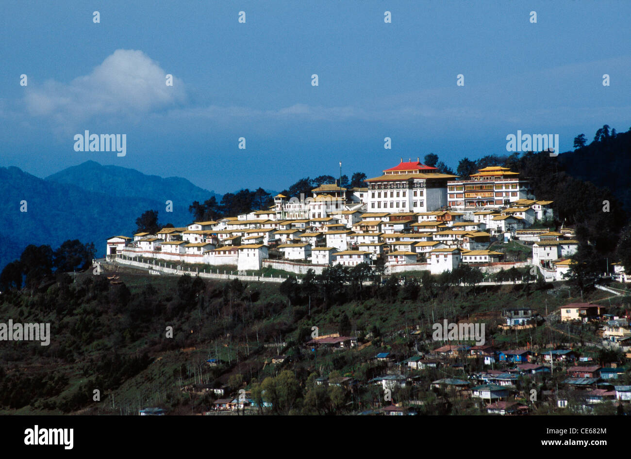 Tawang Buddhist monastery ; Tawang ; Arunachal Pradesh ; India Stock ...