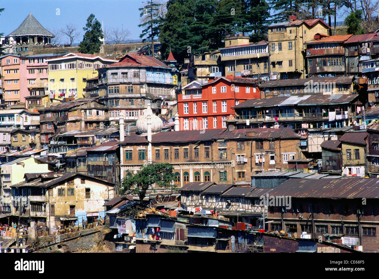 Simla hill station hi-res stock photography and images - Alamy