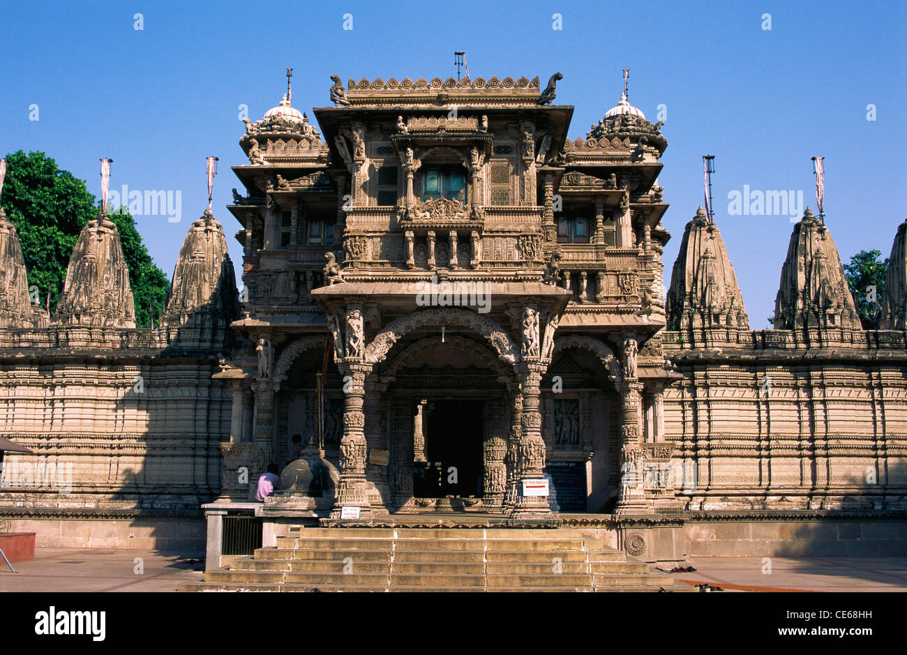 Hatheesing jain temple hi-res stock photography and images - Alamy